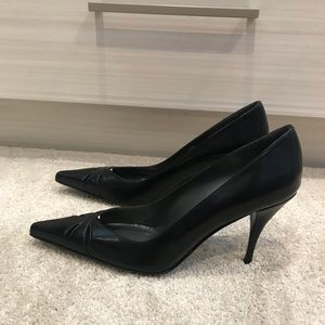 Stuart Weitzman | Shoes | Stuart Weitzman Black Leather Pumps Nwt ...